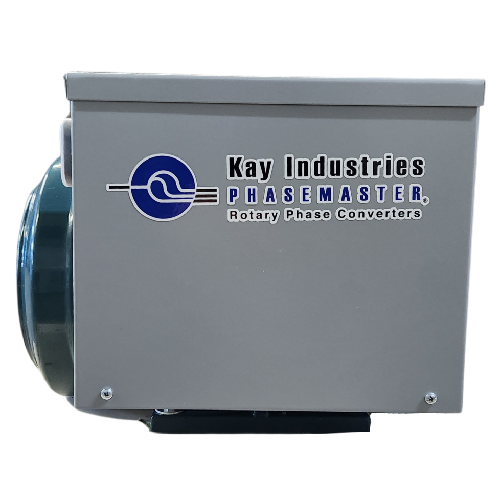 Phasemaster® 3 Phase Rotary Converter - Kay Industries - 3 Phase ...
